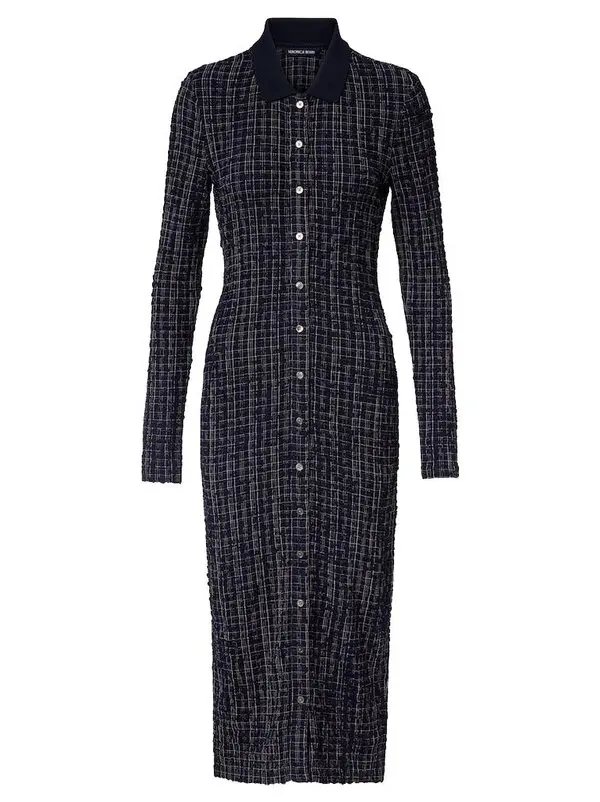 Veronica Beard Barrett Midi Dress - Blue