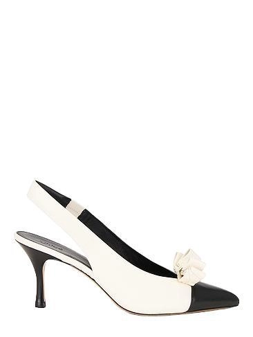 Chloé Alba Slingback Heel - Eggshell
