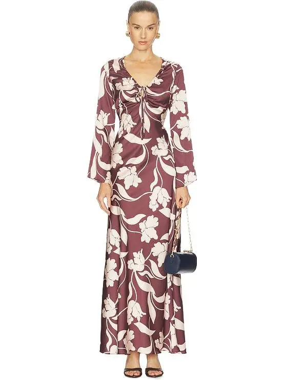 Misa Karla Dress In . Also - Chocolate