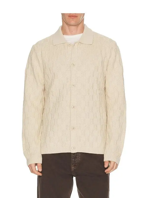SAMSOE SAMSOE Sabrodie Long Sleeve Shirt In . Also - Cream