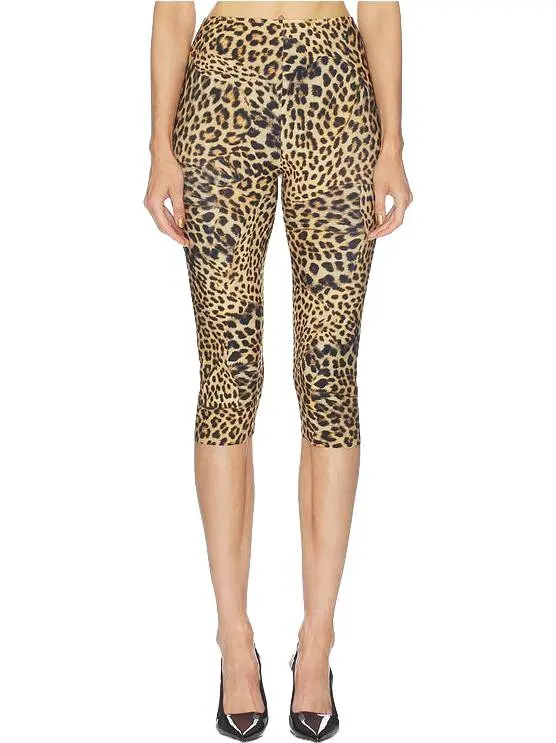 Norma Kamali Capri Legging In . Also - Multi