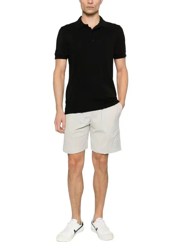 Eleventy Elasticated Waistband Pocket Shorts - Neutrals