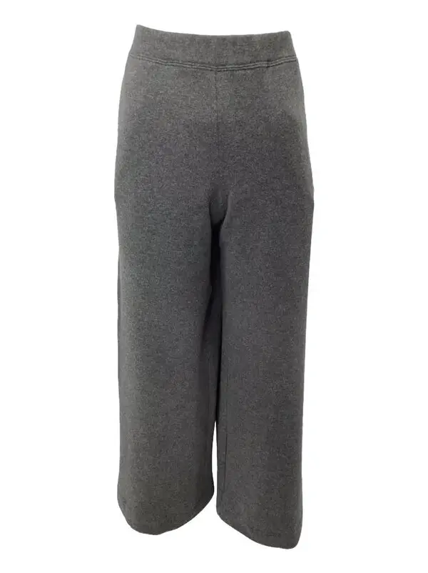 THE ROW Wool Wide-leg Trousers - Grey