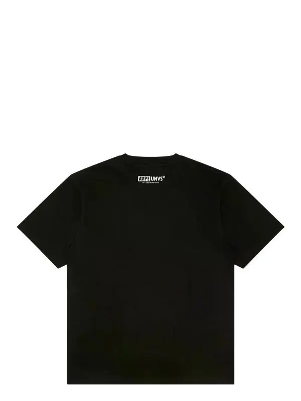 AAPE BY *A BATHING APE Cotton T-shirt - Black