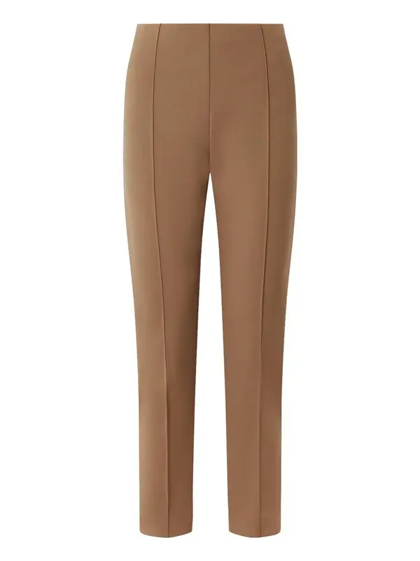 Max Mara Pergola Jersey Tapered Trousers - Brown