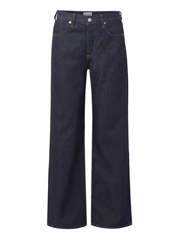 Citizens Of Humanity Annina High-rise Wide-leg Jeans - Blue