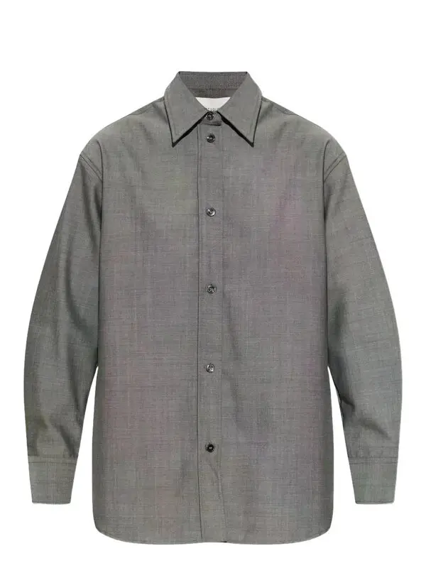 Studio Nicholson Button Rouen Shirt - Grey