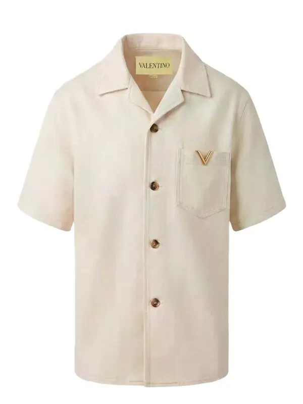 Valentino Garavani Cotton Shirt - Neutrals