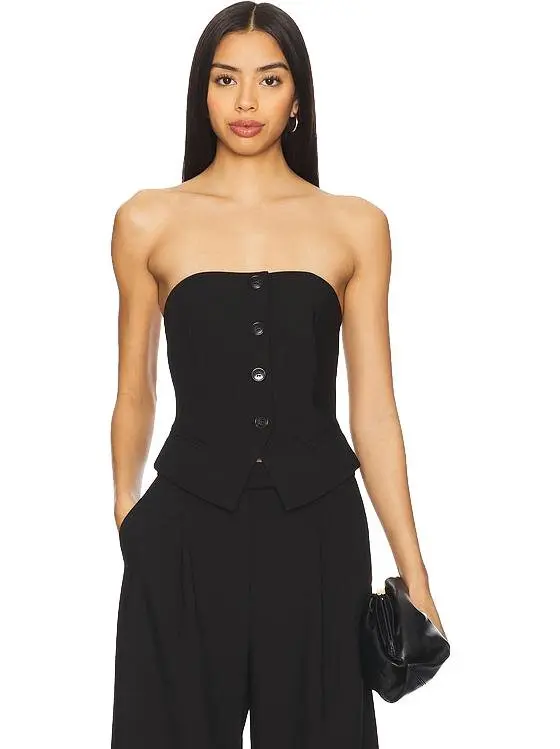 Misha Collection Alessia Top In . Also - Black