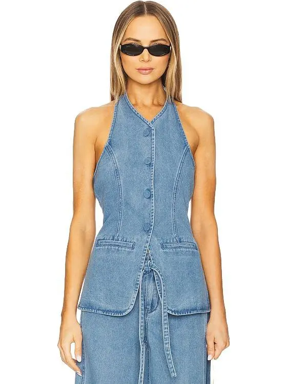 SOVERE / Everleigh Denim Tunic - Blue
