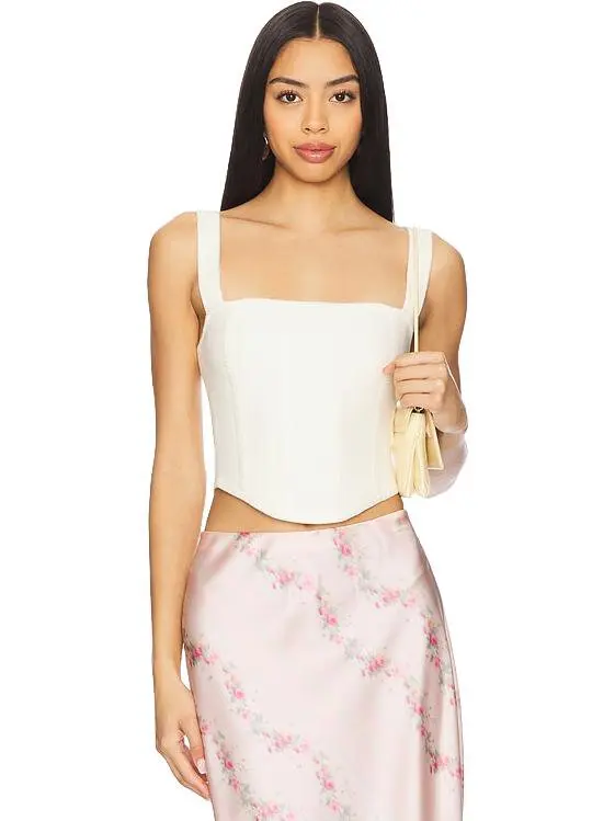 Majorelle Esme Top In . Also - Ivory