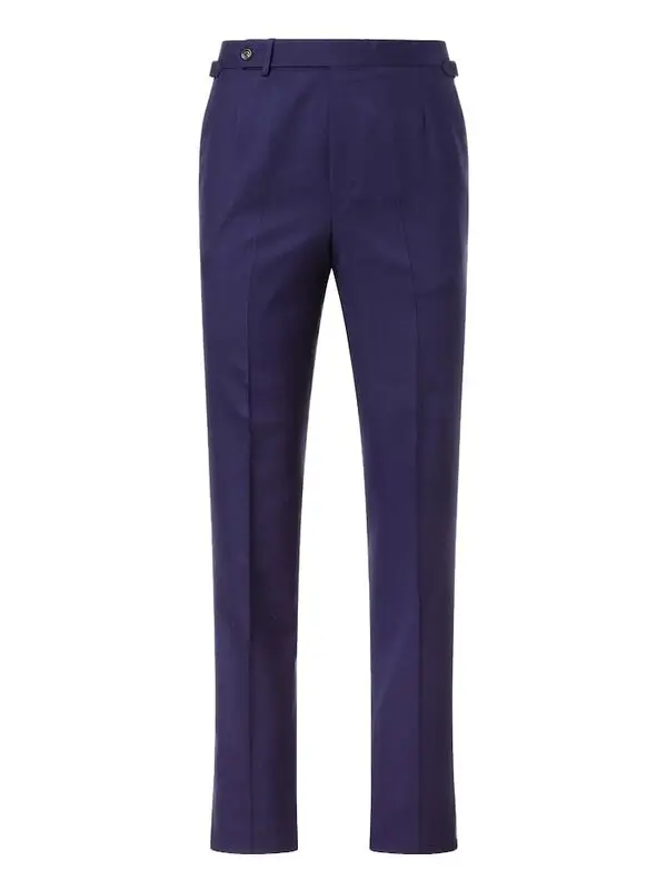 Dunhill Wool Suit Pants - Blue