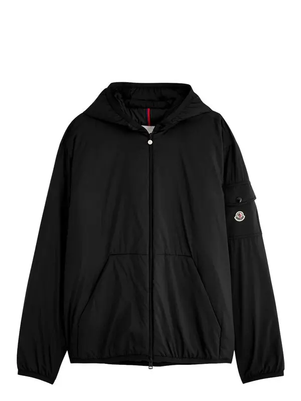 Moncler Monteynard Padded Hooded Shell Jacket - Black