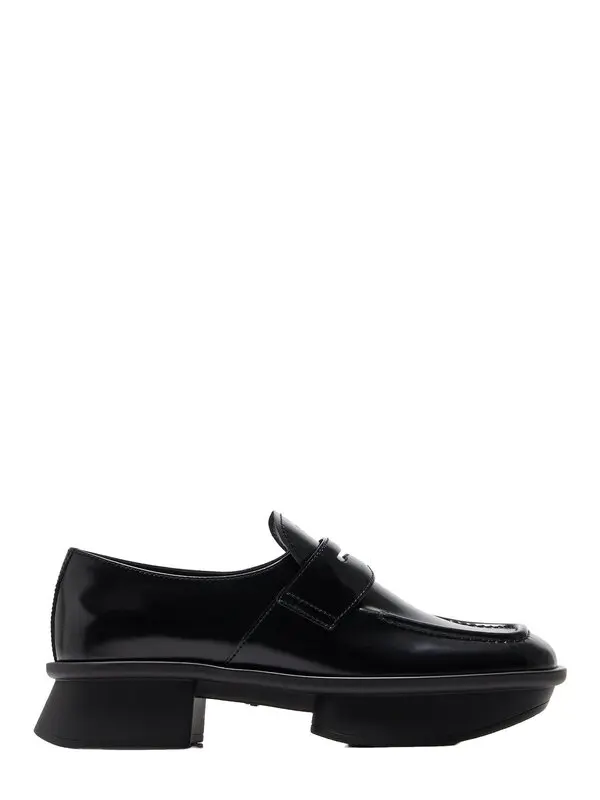 Prada Re-edition 1999 Equal Leather Loafers - Black