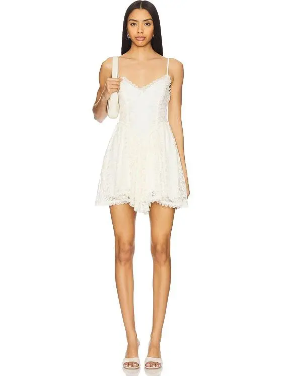 Majorelle Mitzi Mini Dress In . Also - Ivory
