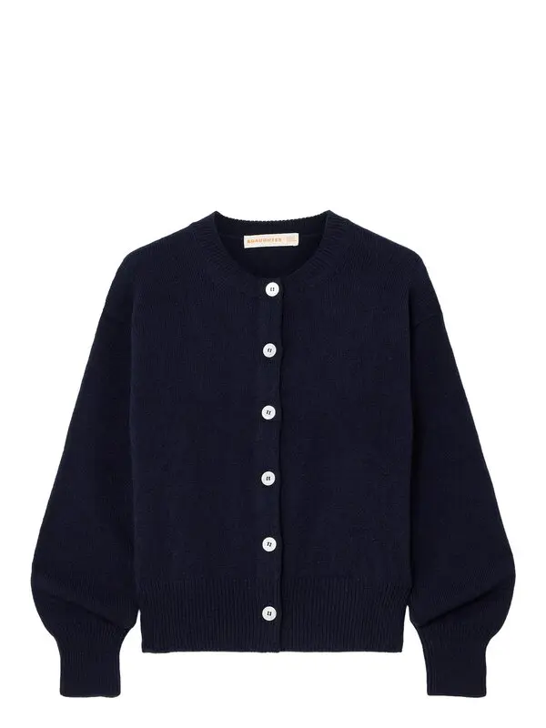 Daughter Ada Wool Cardigan - Blue