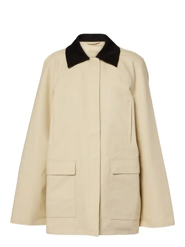 TOTEME Summer Country Cotton Jacket - Beige