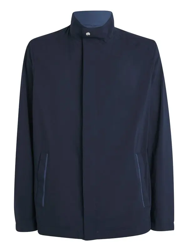 Paul & Shark Reversible Typhoon Platinum Jacket - Blue
