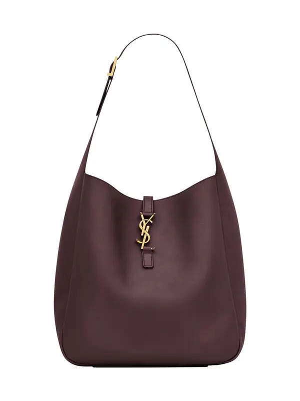 Saint Laurent Calfskin Le 5 À 7 Shoulder Bag - Brown