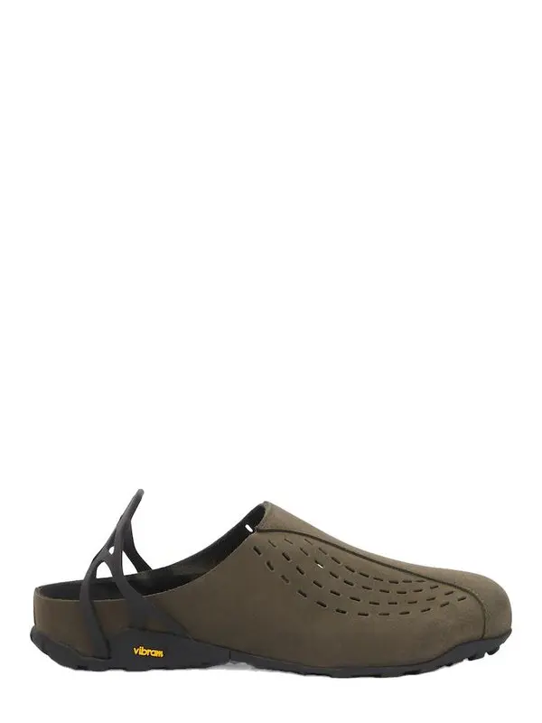 ROA Fedaia Leather Mules - Brown