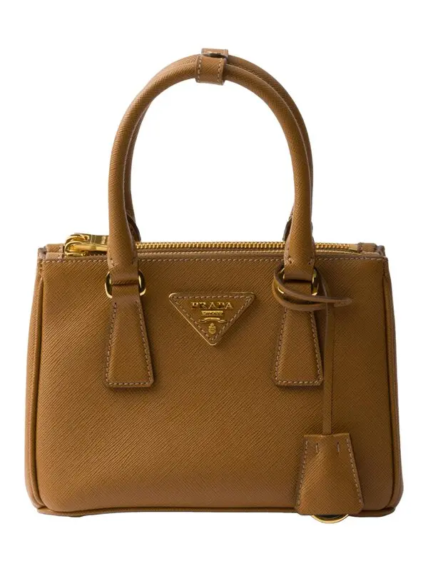Prada Galleria Top-handle Bag - Brown