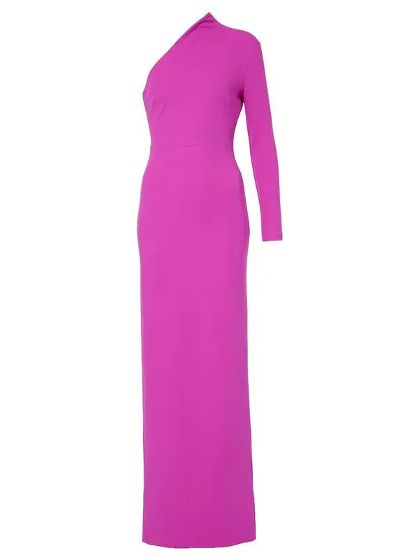Solace London Joana One-shoulder Gown - Pink