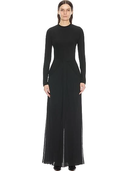 THE ROW Anselm Jersey Maxi Dress - Black