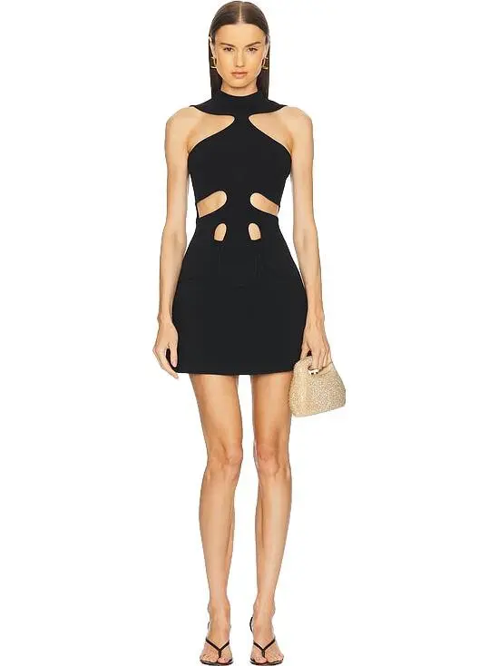 Cult Gaia Lillie Knit Dress In . Also - Black