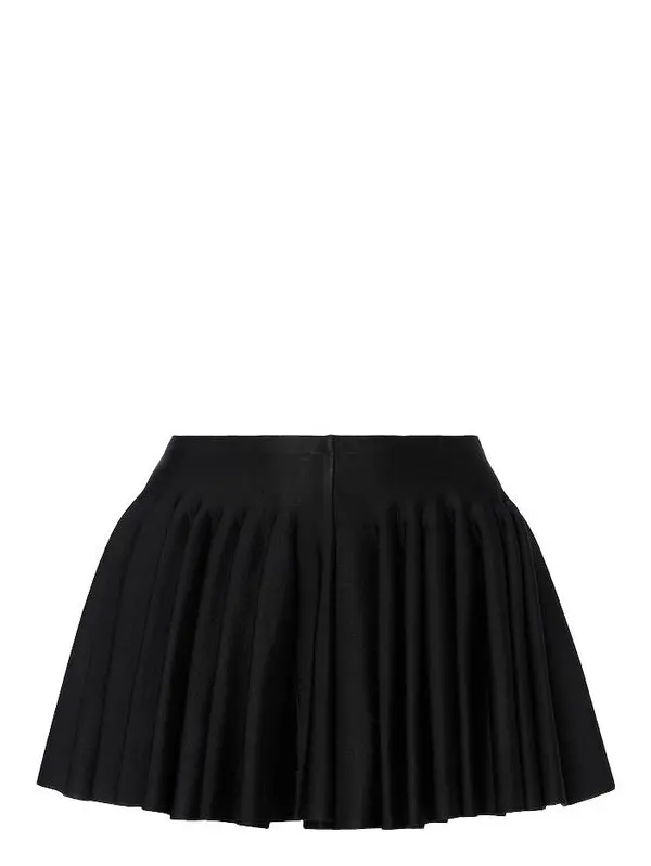 Alaïa Pleated Skort - Black