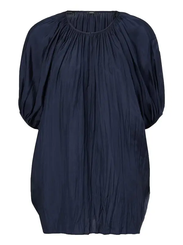 JOSEPH Briela Silk Blouse - Blue