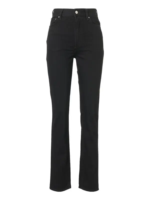 TOTEME High-rise Slim Jeans - Black