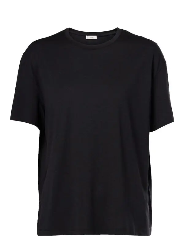 TOTEME Classic Jersey T-shirt - Black