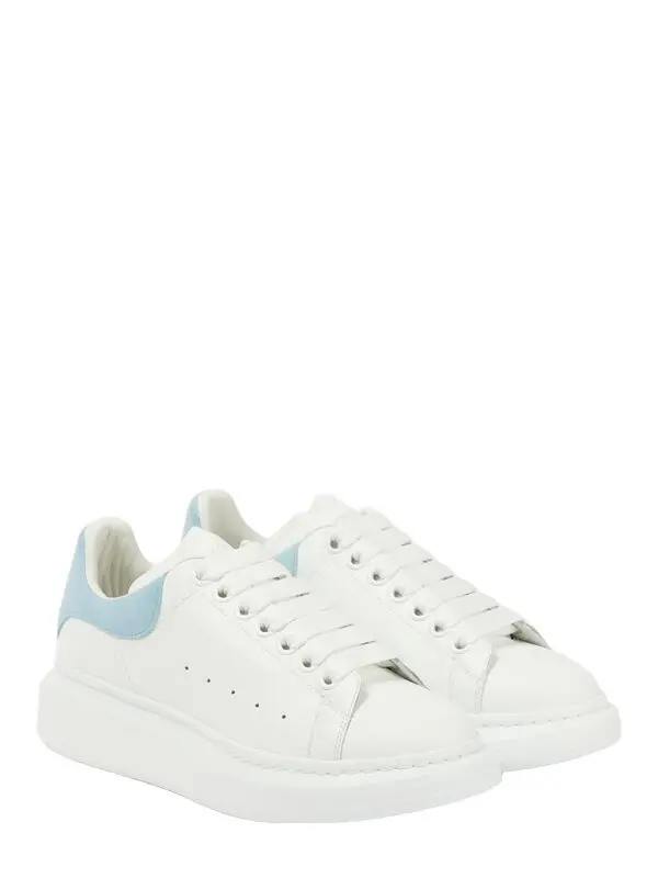 Alexander McQueen Oversized Leather Sneakers - Multicoloured