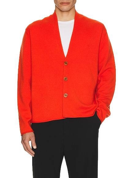 Guest In Residence Everywear Cardigan - Cherry