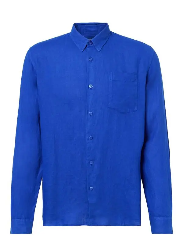 Vilebrequin Linen Shirt - Blue