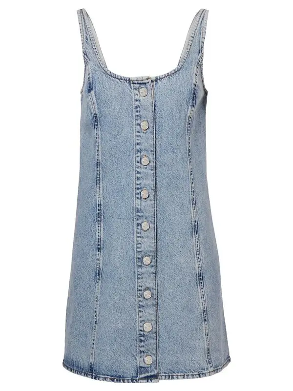 FRAME Shift Dress - Blue