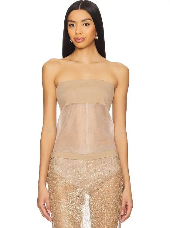HERSKIND Bambi Knit Top - Tan
