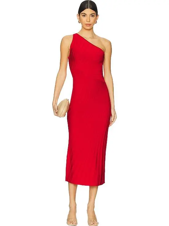 Cult Gaia Raith Knit Dress - Red