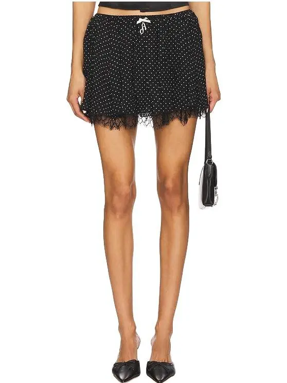 ANIYE BY Lily Mini Skirt In . Also - Black
