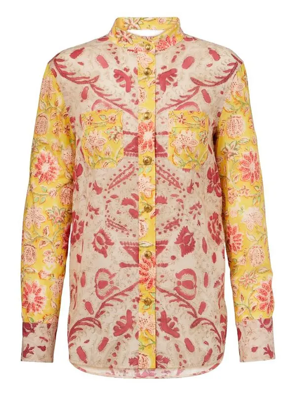 Valentino Garavani Paisley Cotton Shirt - Multicoloured