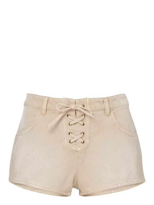 Isabel Marant Étoile Delma Denim Shorts - Black