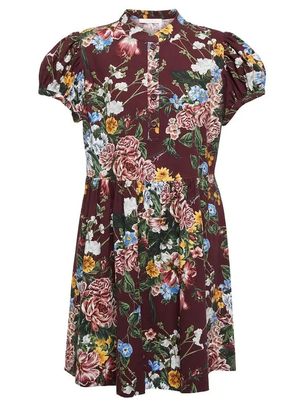 See By Chloé Floral Cotton Mini Dress - Multicoloured