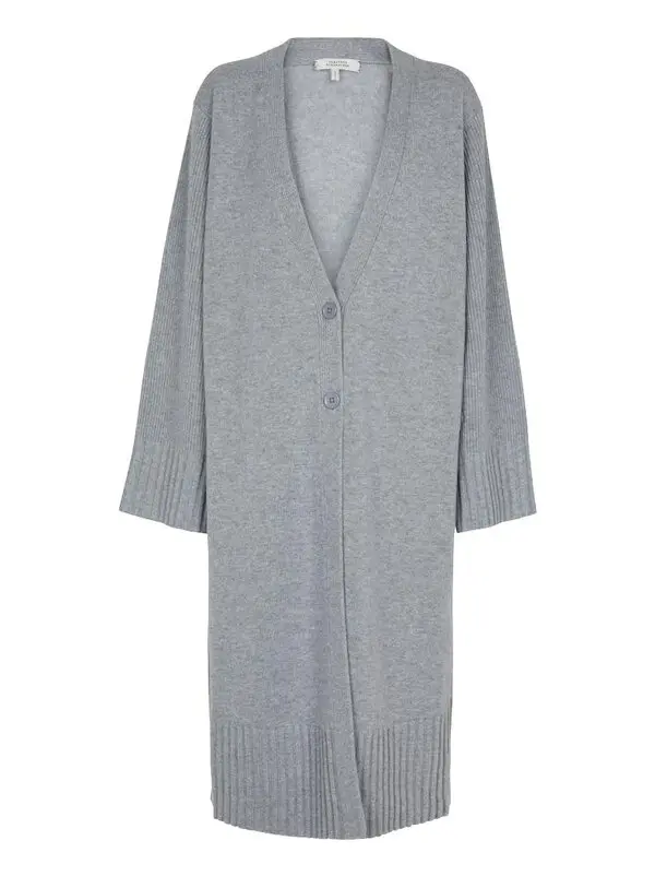 Dorothee Schumacher Modern Statements Wool And Cashmere Cardigan - Grey