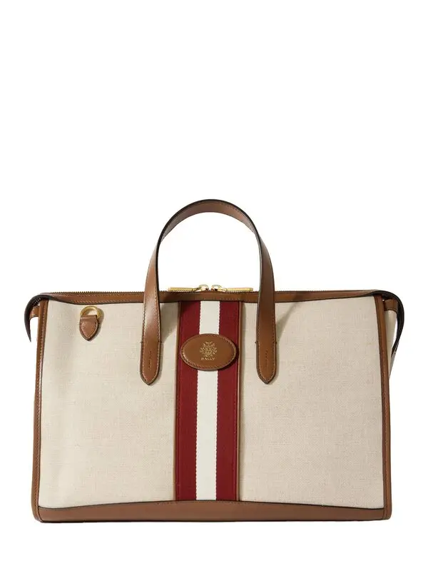 Bally Beckett East West Embellished Tote - Neutrals
