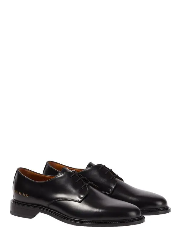 COMMON PROJECTS Leather Derby Shoes - Black