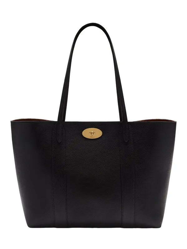 Mulberry Leather Bayswater Tote Bag - Black
