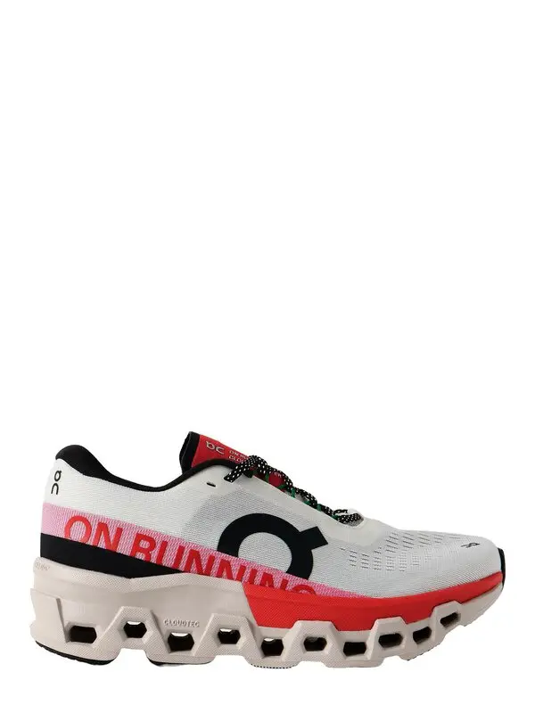 On Cloudmonster 2 Rubber-trimmed Mesh Sneakers - White