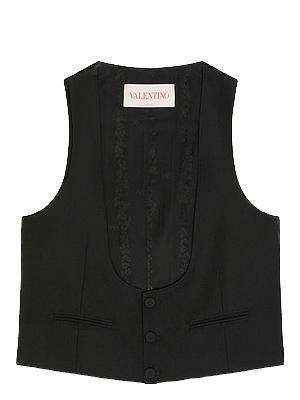 Valentino Garavani Classic Vest - Nero