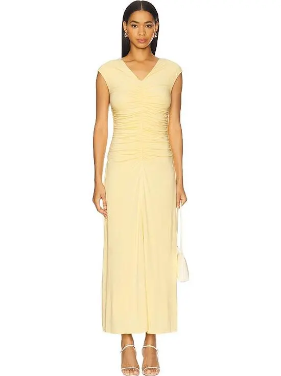 Rue Sophie Millie Dress - Lemon