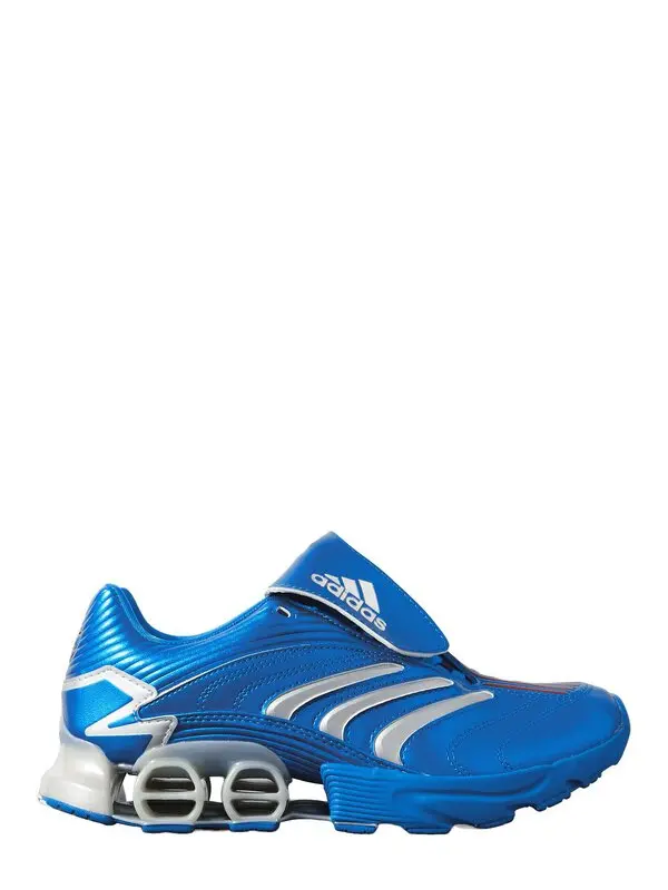 ADIDAS ORIGINALS Predator Megaride Metallic Paneled Sneakers - Blue